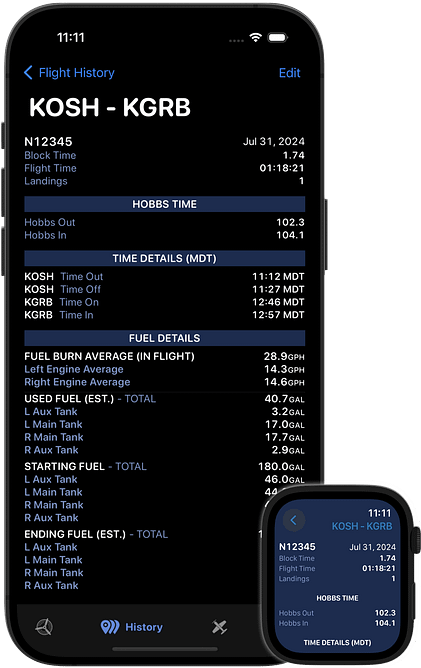 SkyTimer – Smart Flight Timer for Pilots